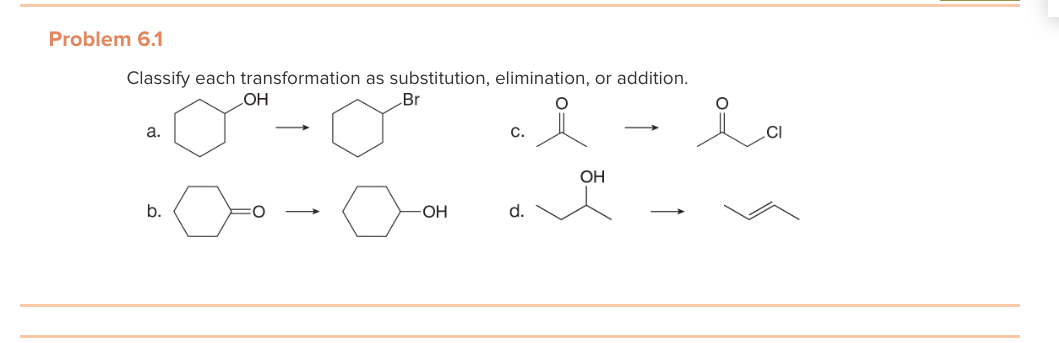 Solved Problem 6.1 Classify each transformation as | Chegg.com