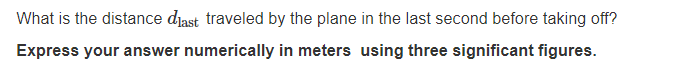 Solved To take off from the ground, an airplane must reach | Chegg.com