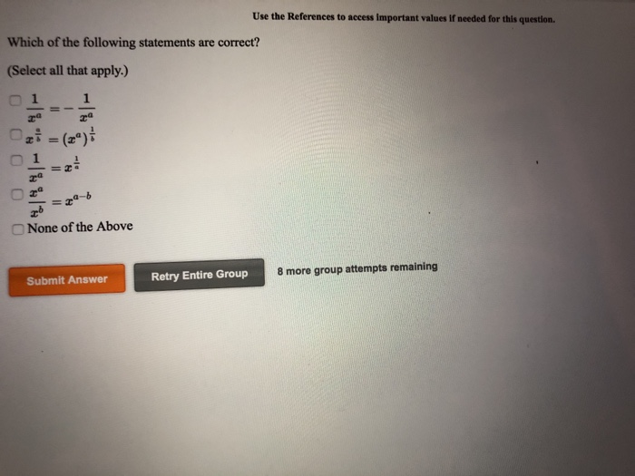 Solved Use the References to access important values if | Chegg.com