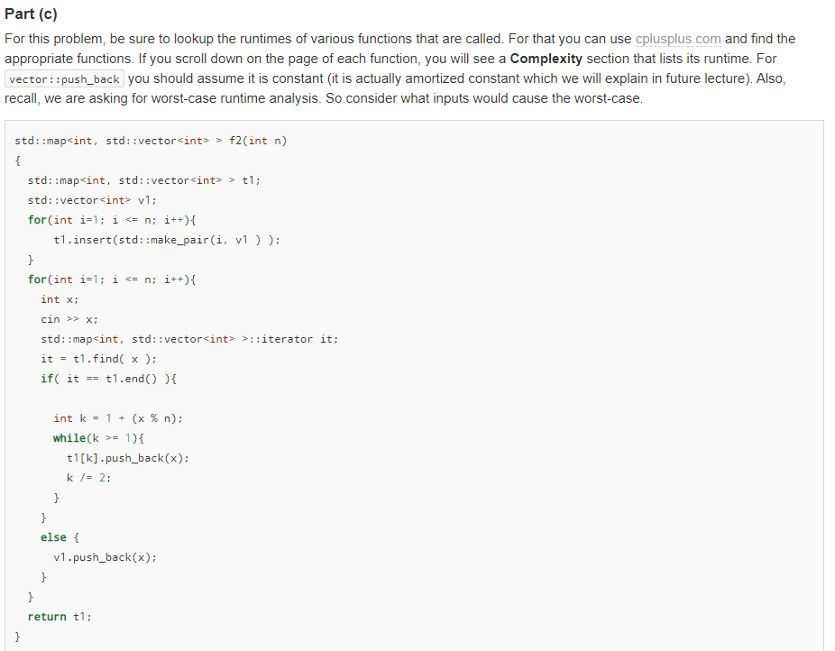 Solved In Big-Θ notation, analyze the running time of the | Chegg.com