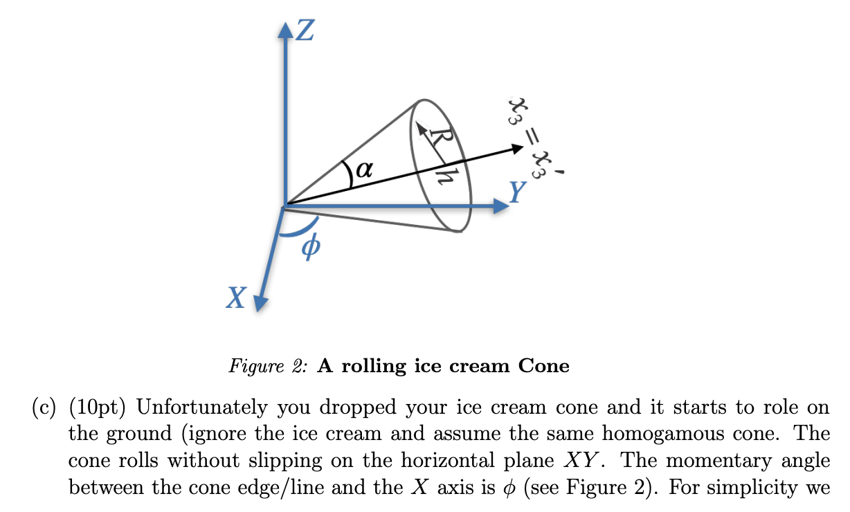Solved Don’t drop the (ice-cream) cone Consider the | Chegg.com