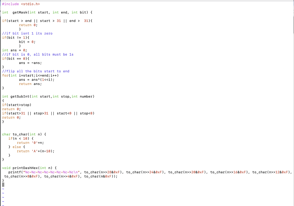 Solved C Programming Code Is Not Passing Tests How To Fix 3786