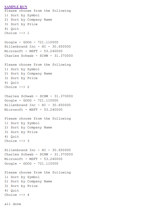 Solved CSCD 240 Lab 7 SPECIFICATIONS • I have provided an | Chegg.com