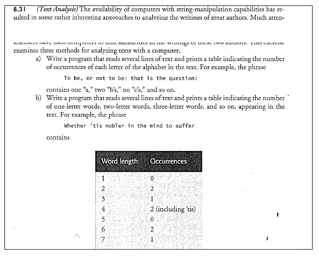 Solved Please help with programming in C language Text book | Chegg.com