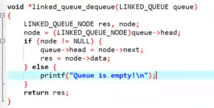 Solved void linked_queue_enqueue (LINKED_QUEUE queue, void | Chegg.com