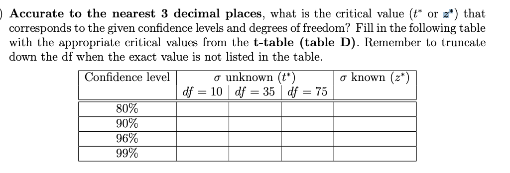 Solved ) Accurate to the nearest 3 decimal places, what is | Chegg.com