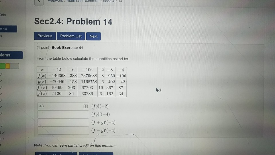 Solved ets Sec2.4: Problem 14 Previous Problem List Next (1 | Chegg.com