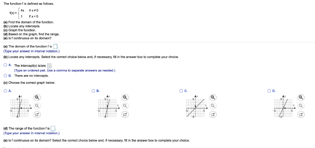 Solved The Function Fis Defined As Follows A Find The 