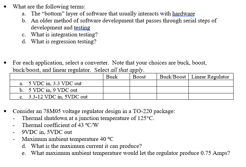 Solved - What are the following terms: a. The "bottom" layer | Chegg.com