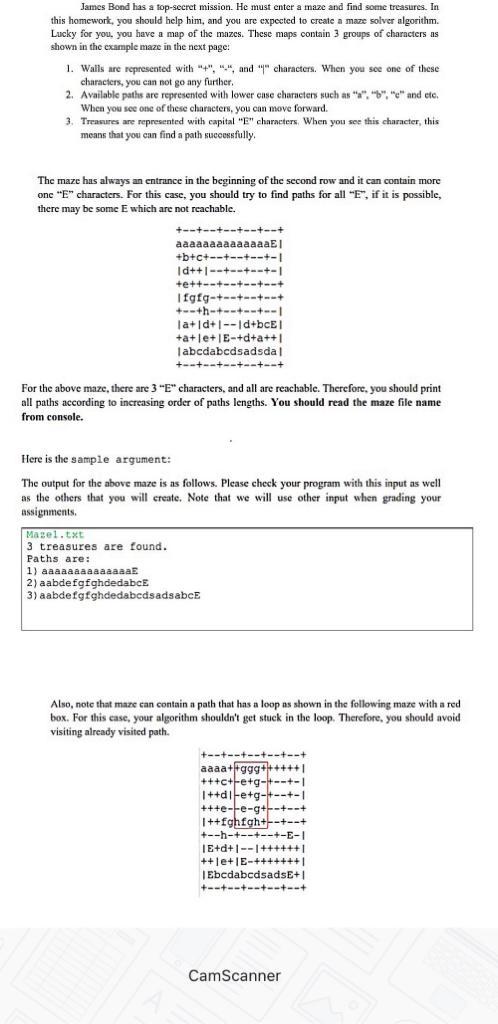 Solved James Bond has a top-secret mission. He must enter a | Chegg.com