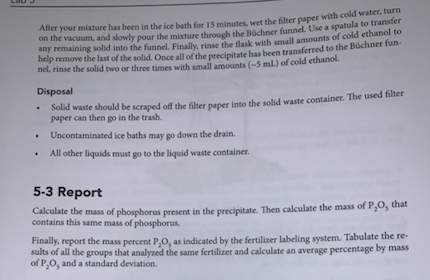 Complete these exercises after reading the experiment | Chegg.com