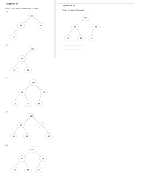 Solved QUESTION 1 The best-time complexity for insertion | Chegg.com