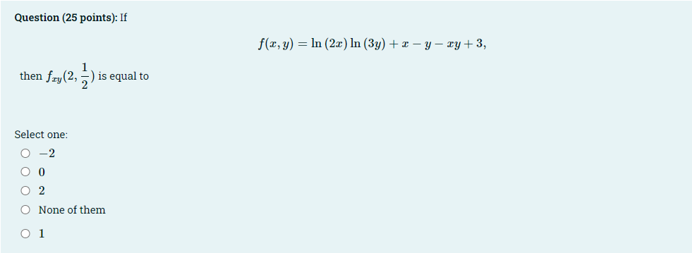 Solved Question ( 25 points): If | Chegg.com