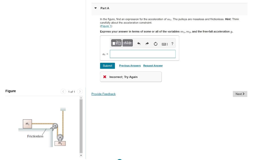 Solved Part A In the figure, find an expression for the | Chegg.com