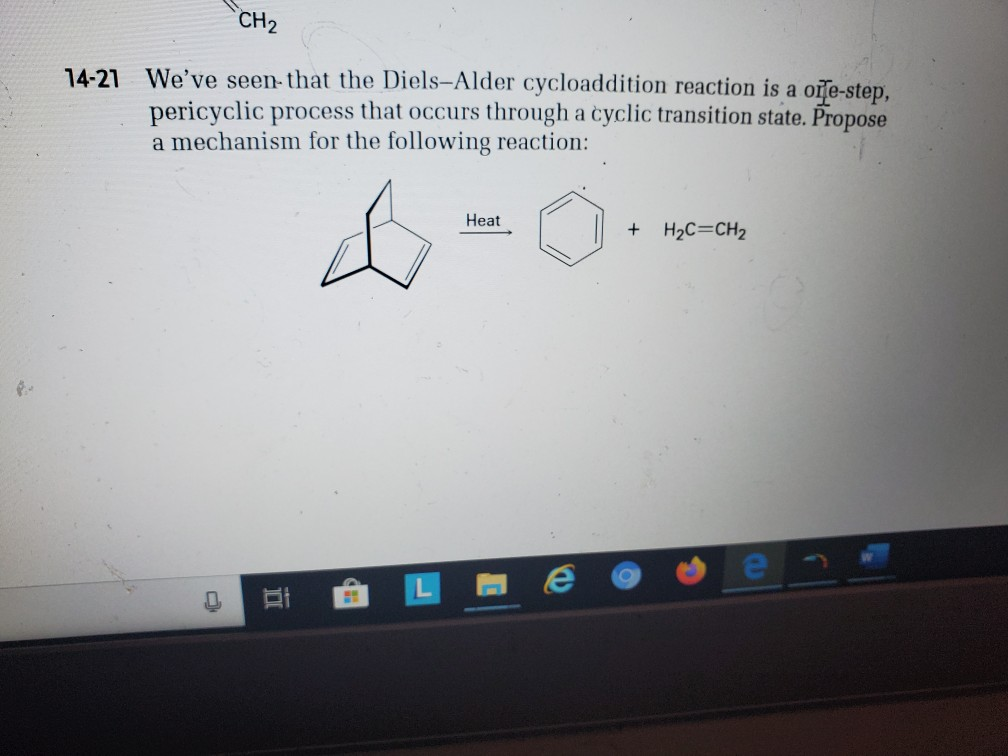 Solved CH2 14-21 We've seen that the Diels-Alder | Chegg.com