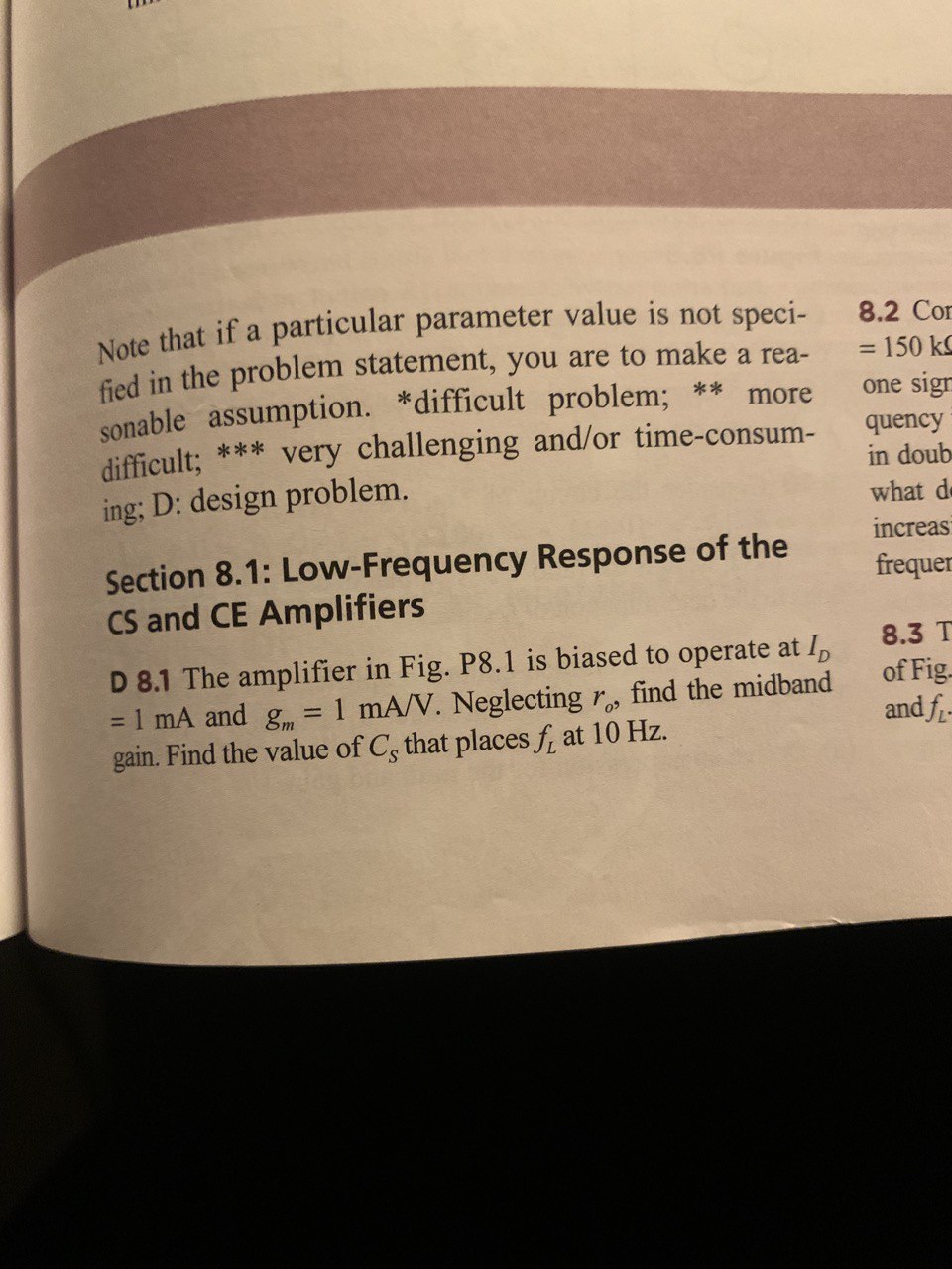 Solved Note that if a particular parameter value is not | Chegg.com