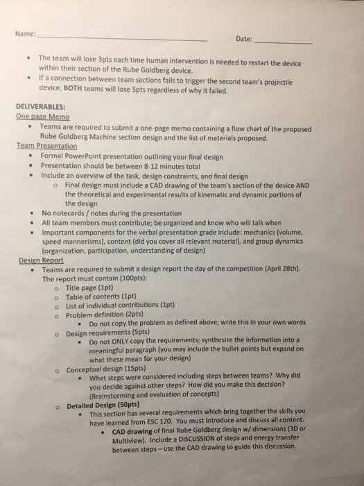 OBJECTIVE: Conceive, Design, lmplement and operate a | Chegg.com