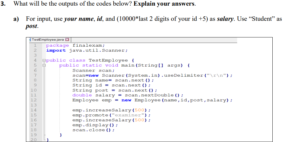 Solved 3. What will be the outputs of the codes below? | Chegg.com