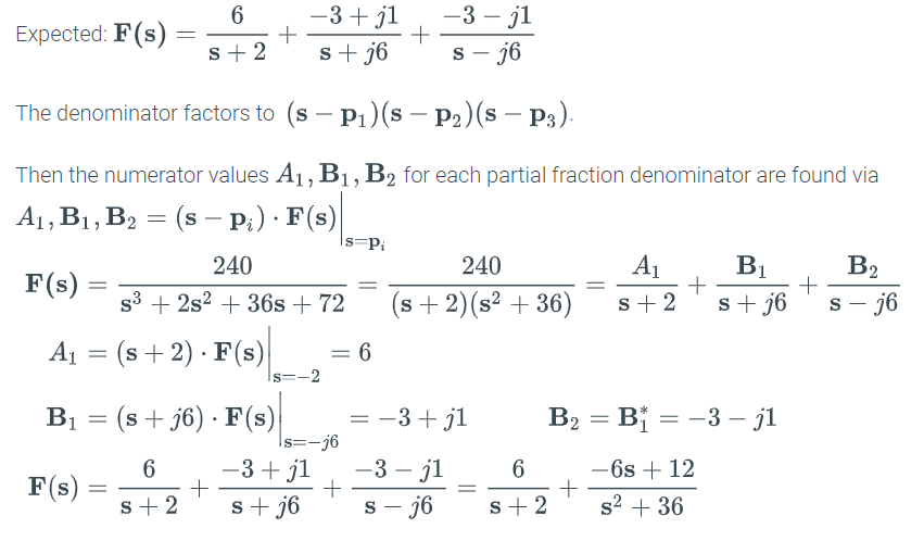 Solved explain with steps how to solve for values A1, B1, & | Chegg.com