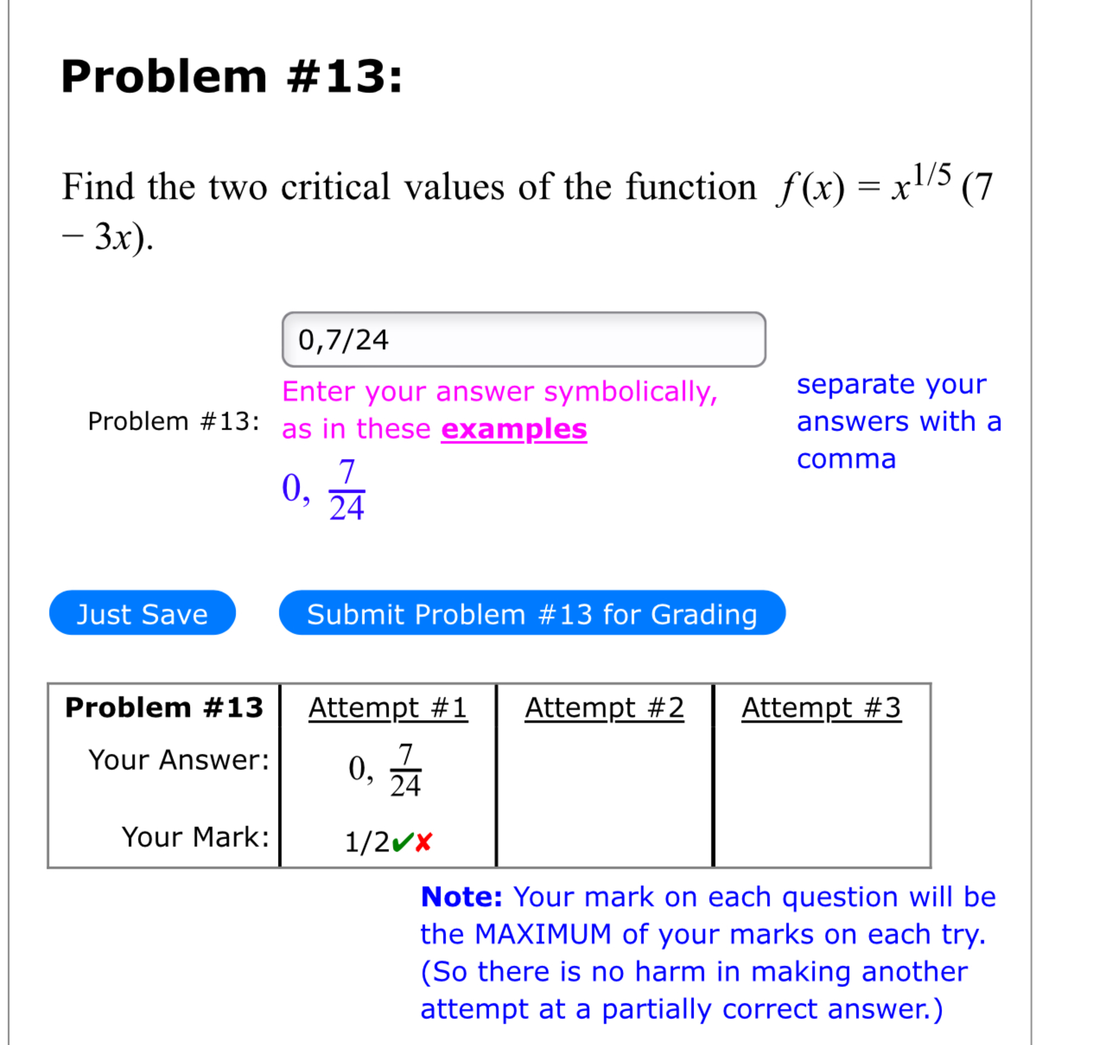 Solved Problem #13:Find the two critical values of the | Chegg.com