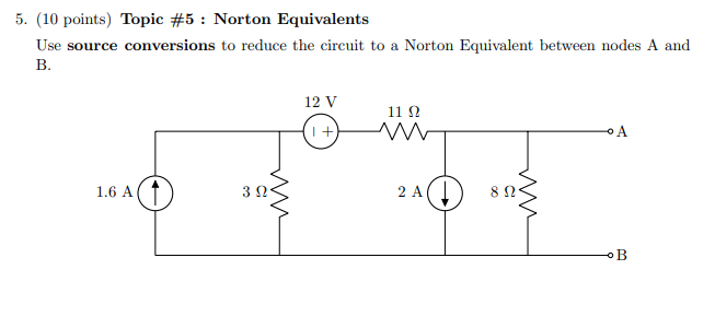 Solved Use source conversions to reduce the circuit to a | Chegg.com