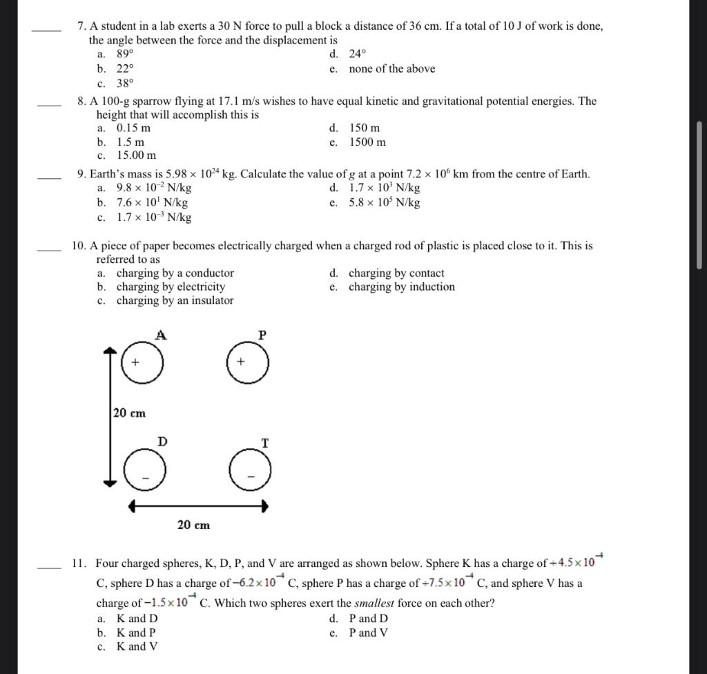 Solved hello please help me with all those questions below | Chegg.com