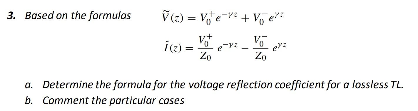 Solved 3. Based on the formulas | Chegg.com