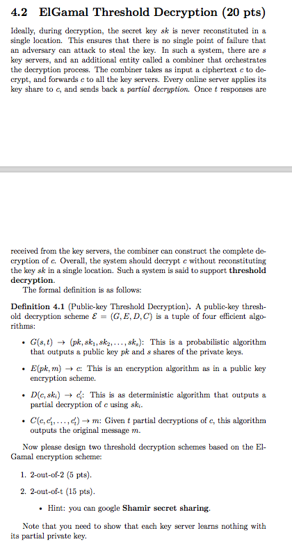 Solved 4.1 Problem Equivalent (20 pts) Consider a specific | Chegg.com