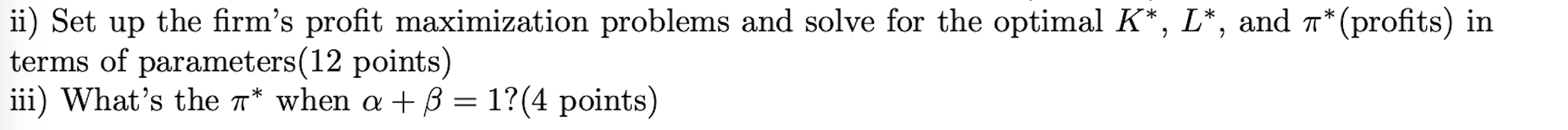 Solved Consider a representative firm that produces using | Chegg.com