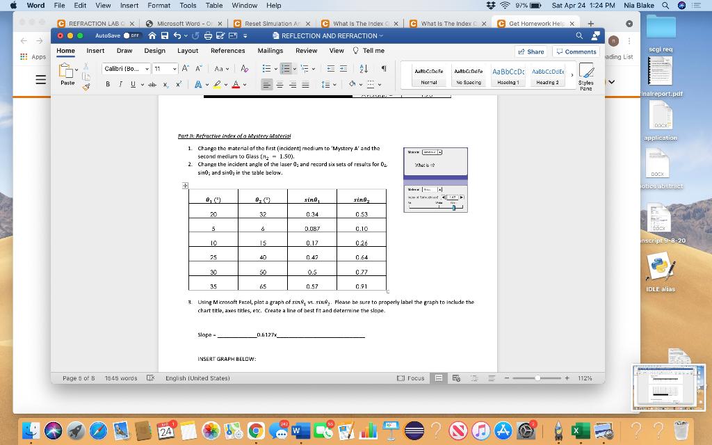 Solved Word File Edit View Insert Format Tools Table Window | Chegg.com