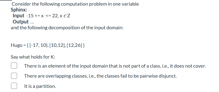 Solved Consider the following computation problem in one | Chegg.com