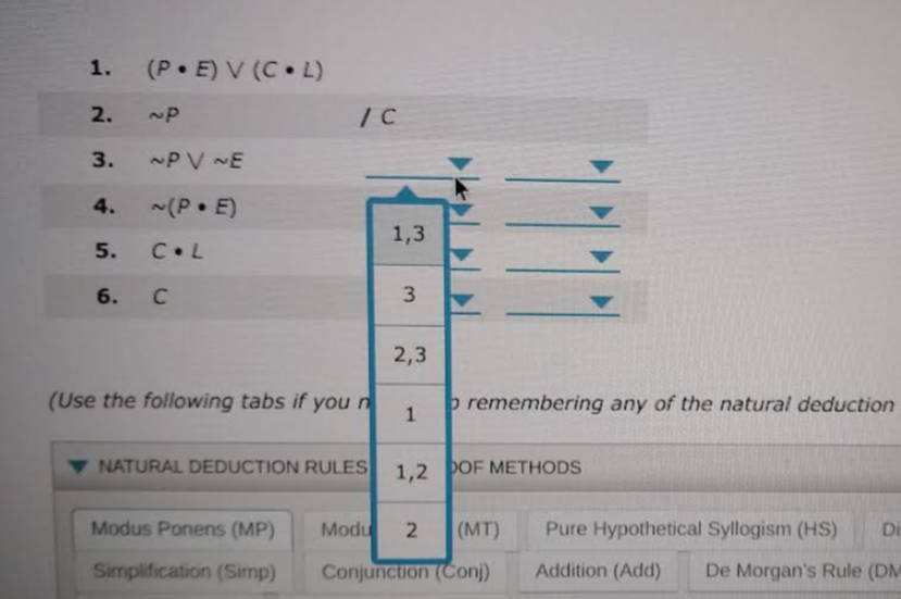 Solved 6. Natural Deduction - Practice 1 As you learn | Chegg.com