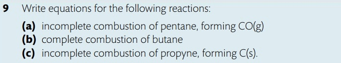 Solved 9 Write equations for the following reactions (a) | Chegg.com