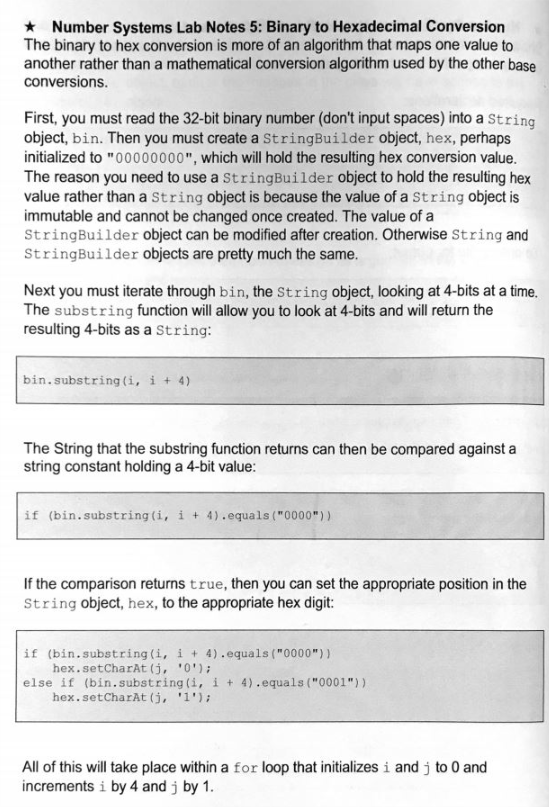 Solved e Computer Lab: Number Systems Construct an | Chegg.com