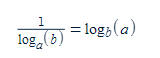 Solved loga(b)1=logb(a) | Chegg.com