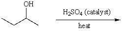 Solved OH H2SO4 (catalyst) heat | Chegg.com