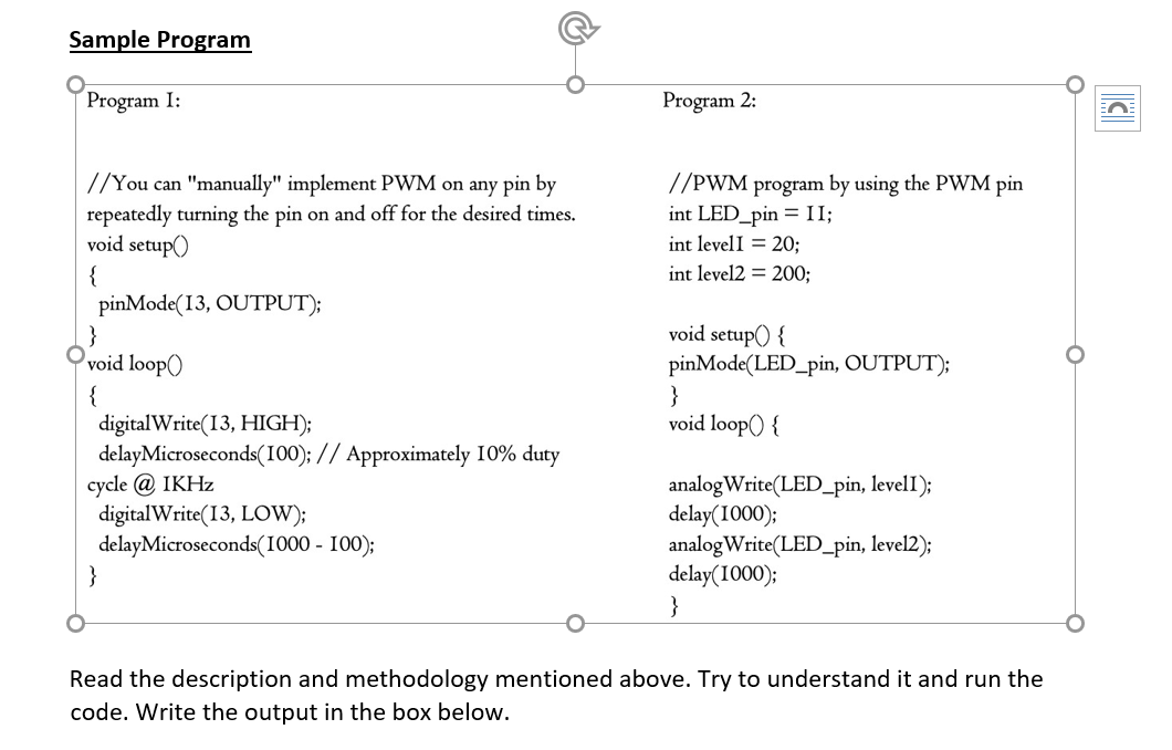 Solved Read the description and methodology mentioned above. | Chegg.com