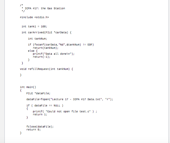 Solved You have been asked to create a C program to manage | Chegg.com