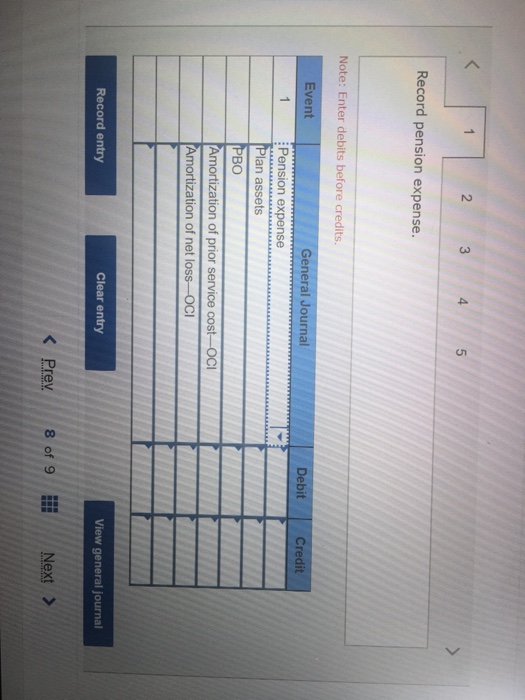 Solved Check my work A partially completed pension | Chegg.com Solved Check my work A partially completed pension | Chegg.com
