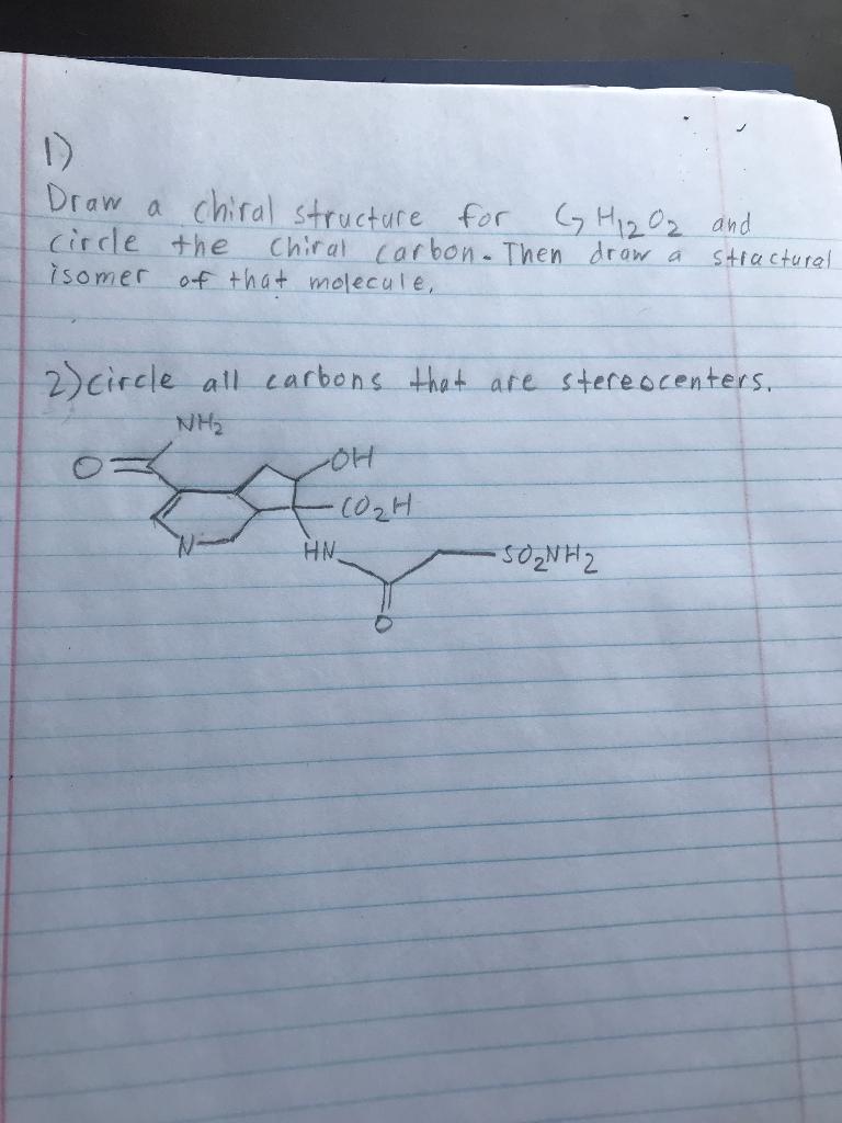 Solved Draw a chiral structure for H2O2 and circle the | Chegg.com