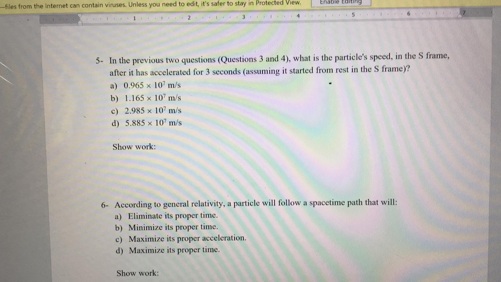 Solved Instructions: The quiz consists of 6 multiple choice | Chegg.com