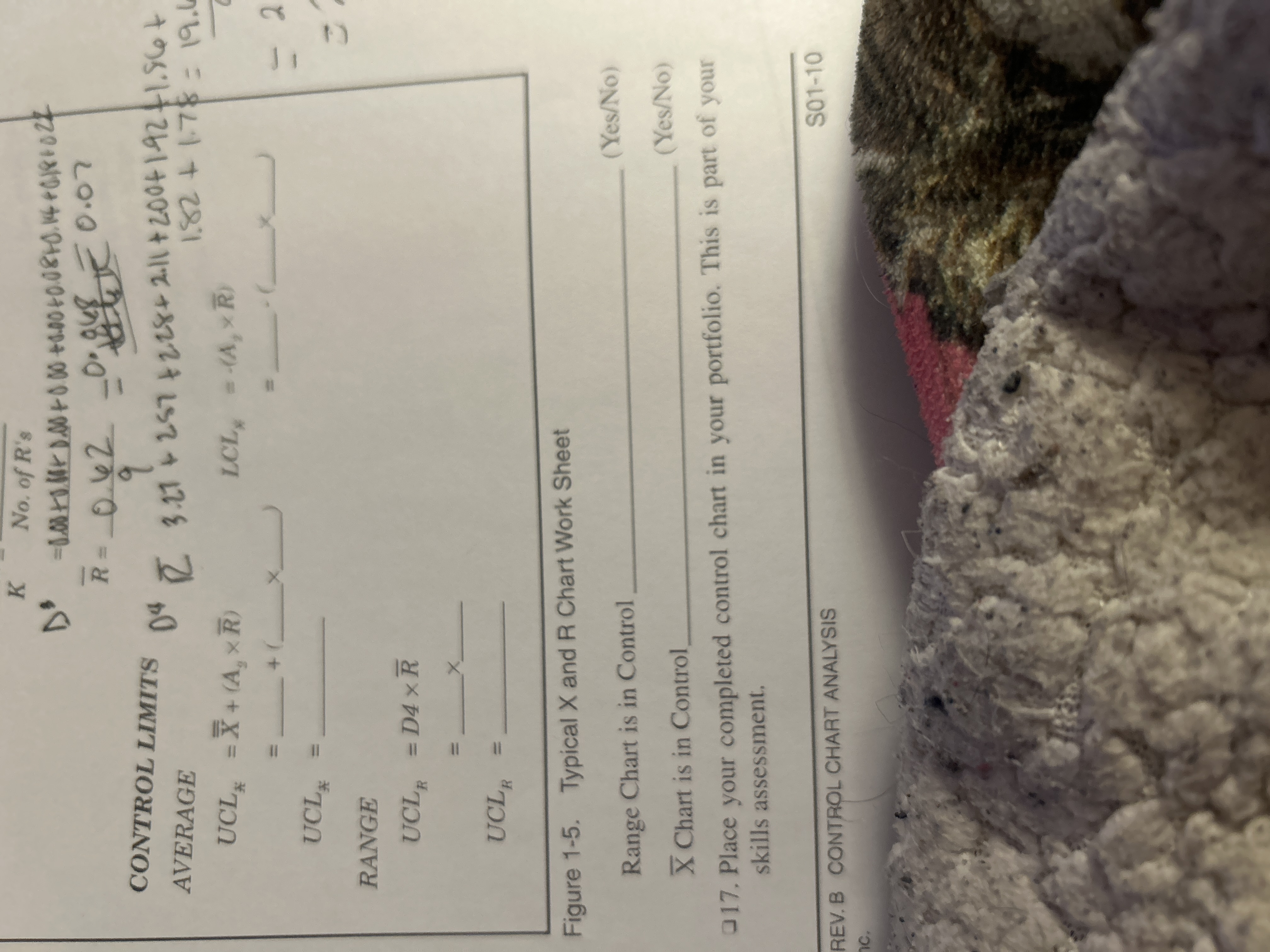 Solved CONTROL LIMITS | Chegg.com