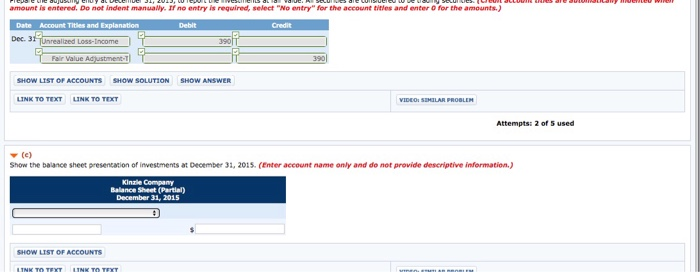 Solved Problem 12-2A (Part Level Submission) tn lanuery | Chegg.com