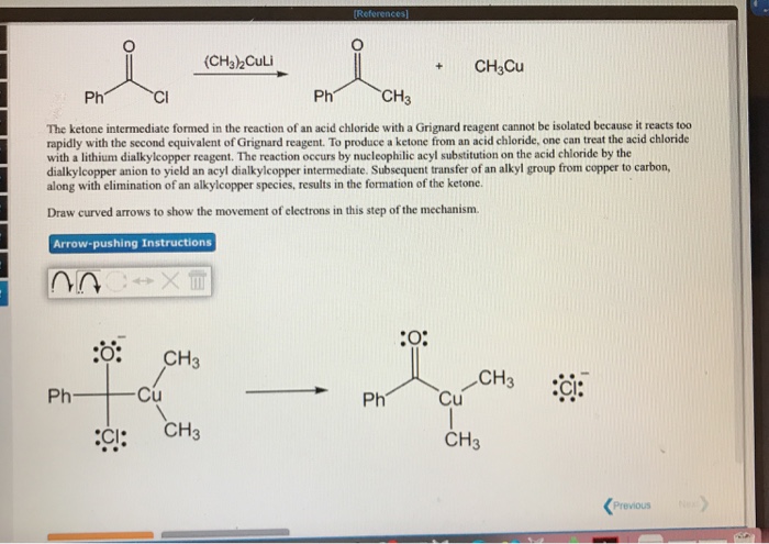 Solved (CH3) Culi +CH3Cu Ph Cl Ph CH3 The ketone | Chegg.com