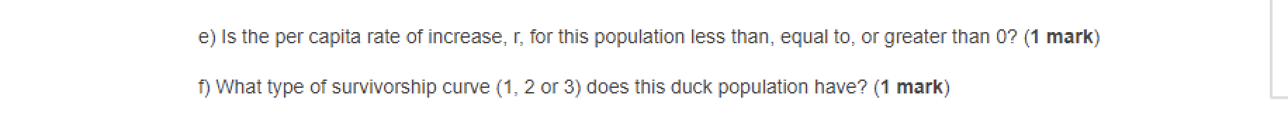 Solved a) A mark-recapture study is conducted to determine | Chegg.com