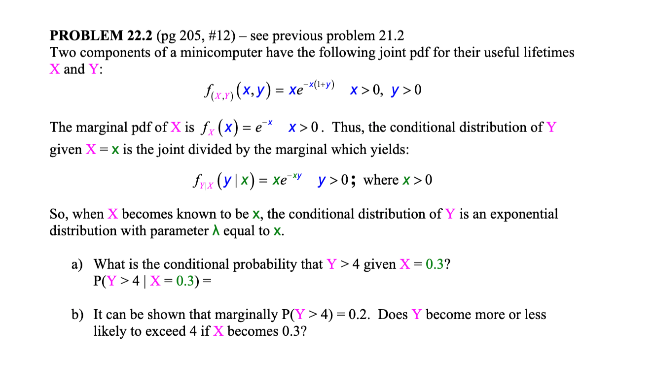 Solved PROBLEM 22.2 (pg 205, \#12) - see previous problem | Chegg.com