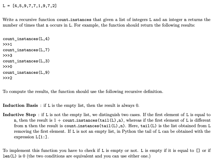 Solved 1 Recursively defined function -{fin- Let f: N N be a | Chegg.com