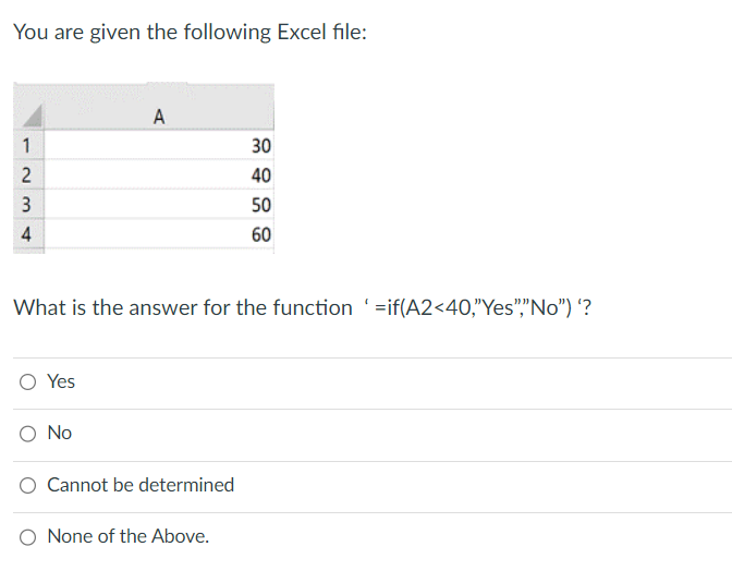 Solved You are given the following Excel file: What is the | Chegg.com