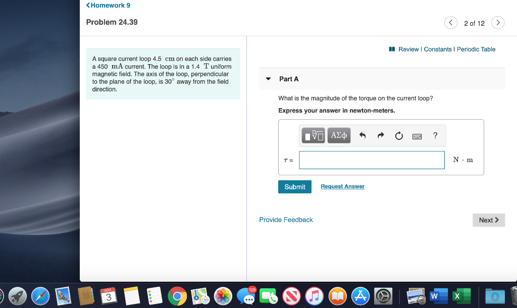 Solved A Review | Constants Periodic Table Part A The right | Chegg.com