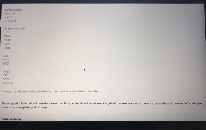 Solved Word Seek Please read the instructions carefully at | Chegg.com